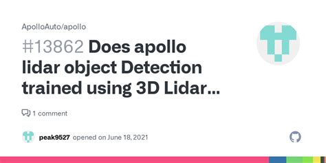 does apollo lidar object detection trained using 3d lidar object