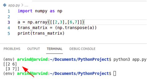 python numpy matrix examples python guides