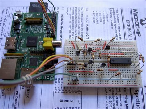rpp raspberry pi pic programmer using gpio piday raspberrypi