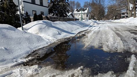 Melting Record Snowpack Rain Expected To Cause Flooding Mpr News