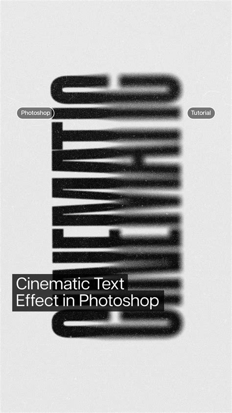 How To Create Grainy Blur Text Effect Photoshop Tutorial Artofit