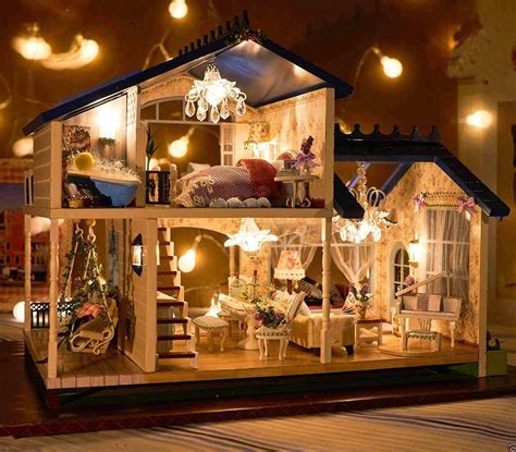 Shop Diy Handcraft Miniature Project Kit Wood At Artsy Sister House