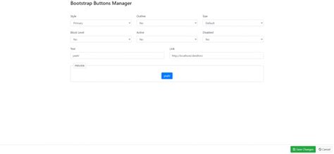 bootstrap buttons