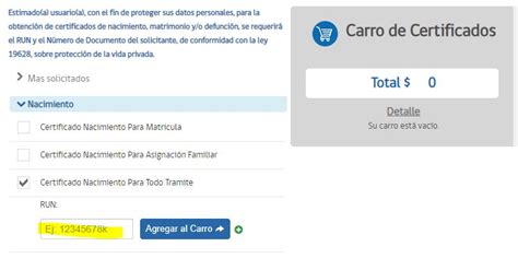 Descargar Certificado De Nacimiento Para Todo Trámite