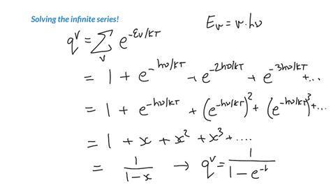 the vibrational partition function youtube