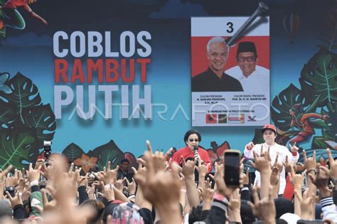 Kampanye Akbar Ganjar Mahfud Di Solo Antara Foto