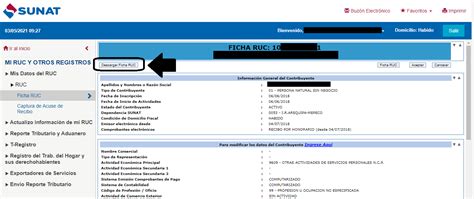 Cómo Obtener La Ficha Ruc Sunat Con Qr Susii Soporte Al Usuario