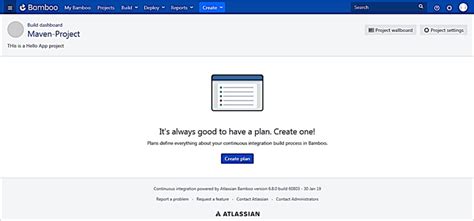 atlassian bamboo tutorial java web app deployment with bitbucket