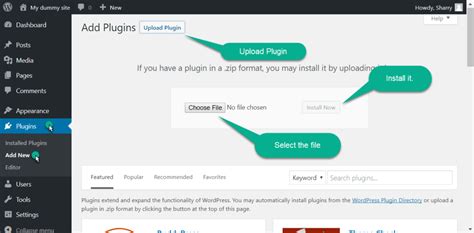 how to install and update wordpress plugins by manually or using ftp