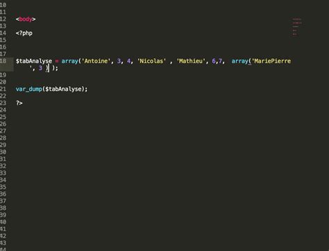 [résolu] utilisation de var dump par lecodeclavie page 1