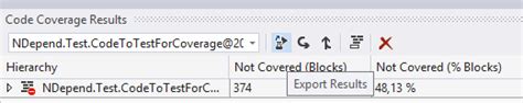 code coverage results import