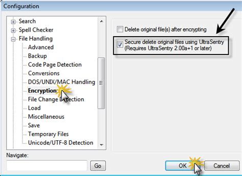 encrypt and decrypt text files in ultraedit