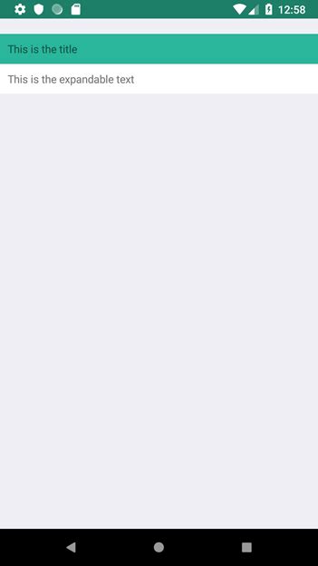create a contentview with expandable functionality in xamarin forms