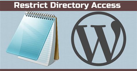 how to restrict wordpress files and directories access with htaccess