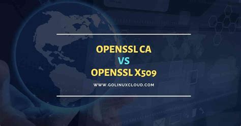 openssl ca vs openssl x509 comparison [with examples] golinuxcloud