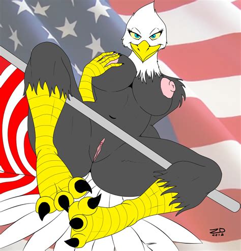 Rule 34 Avian Beak Big Breasts Blue Eyes Breasts Clitoris Eagle