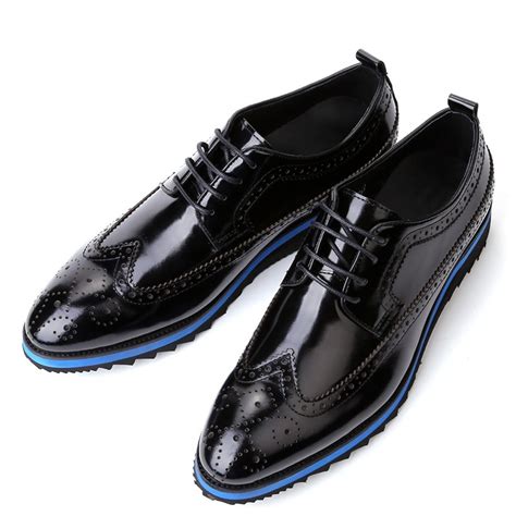 Black Patent Leather Wingtip Oxford Cw751147