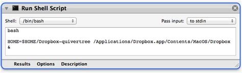 automator workflow run shell script kee… apple community