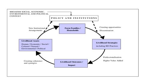Farm Household Livelihood Strategies And The Cyclical Relationship With