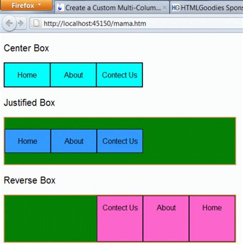 create various model boxes using html5