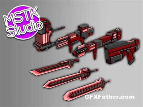 unity asset bit weapon pack v1 0 gfxfather