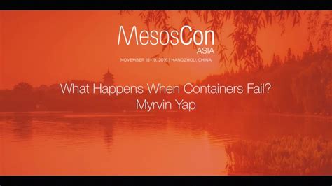 what happens when containers fail youtube