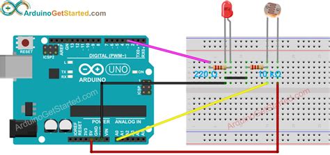 arduino light sensor arduino tutorial