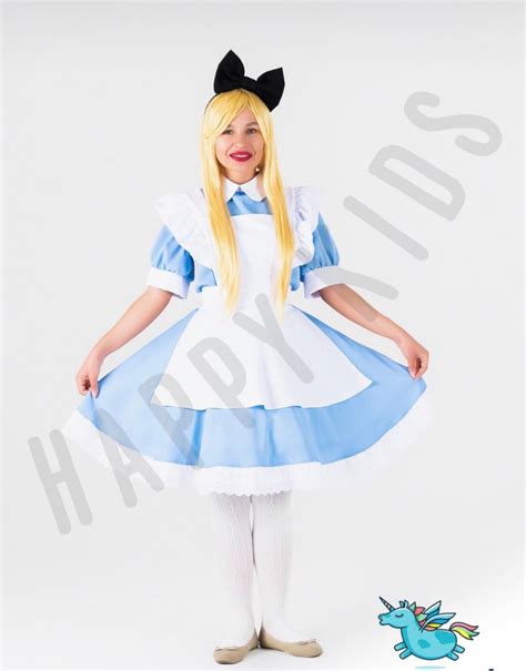 Alice In Wonderland Disneyland Costume Disney Cosplay Blue Etsy