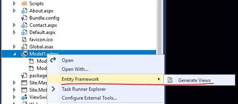 c entity framework power tools installed but does not appear when i