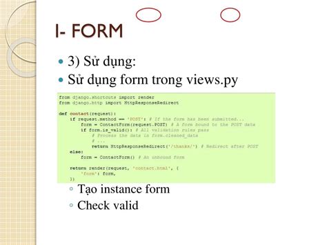 ppt training django form powerpoint presentation free