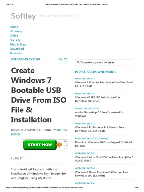 Create Windows 7 Bootable Usb Drive From Iso File And Installation