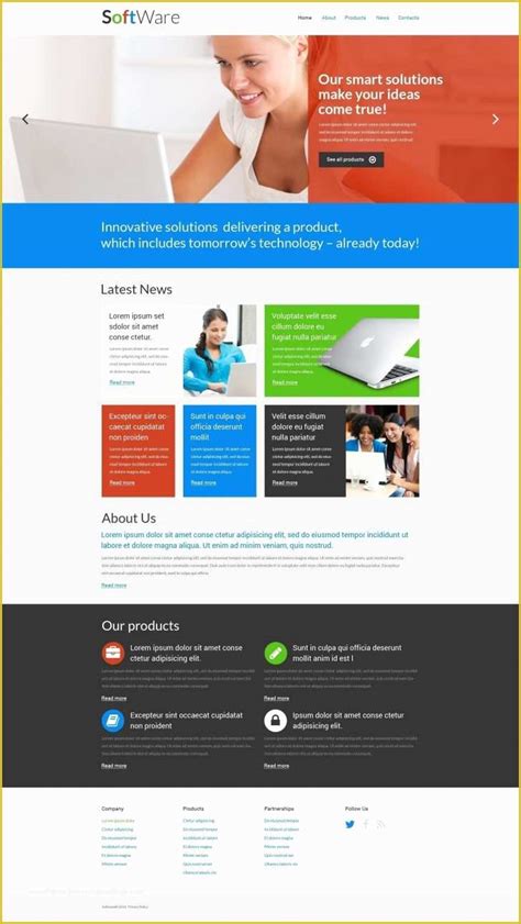 free website templates download html and css and javascript of