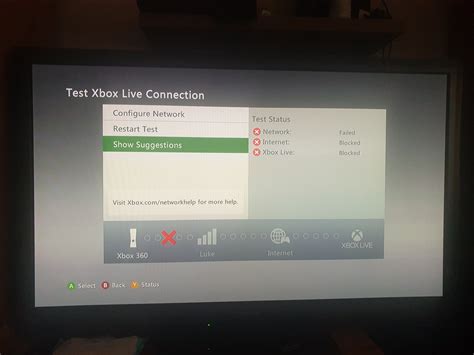 xbox 360 wont connect to internet failed blocked blocked microsoft