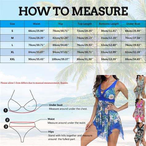 Fandaniv Swimsuits For Women Modest Tummy Control Fashion Flower Print