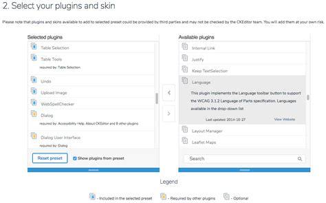 installing plugins ckeditor 4 documentation