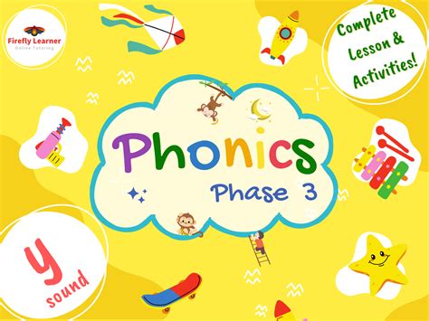 Phonics Phase 3 Complete Lesson Activities Y Grapheme Made By