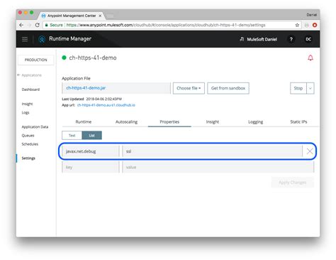 how to enable ssl debug logging in mulesoft products mulesoft help center