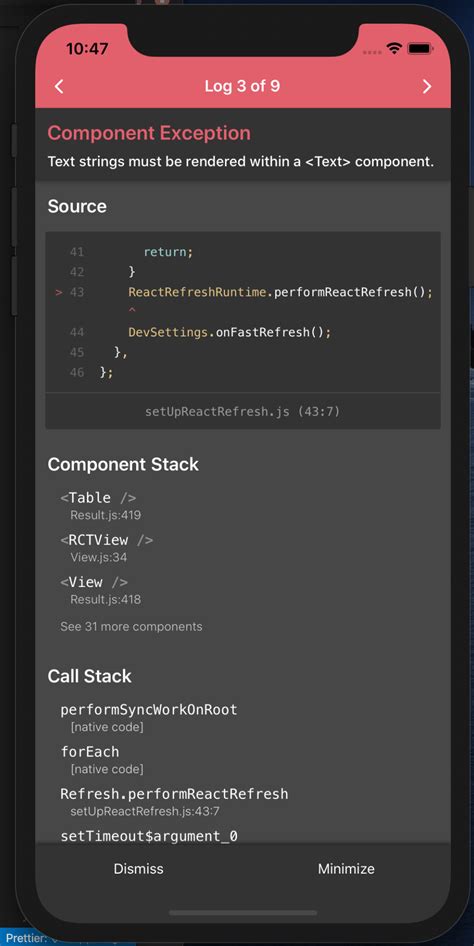 reactjs multiple tables react native stack overflow images
