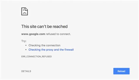 fix err connection refused error in chrome webnots