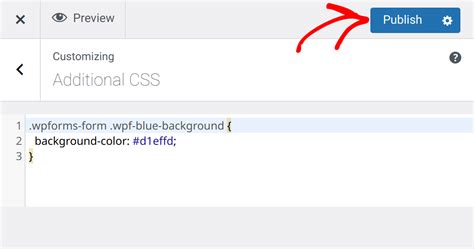 how to add custom css classes to wpforms
