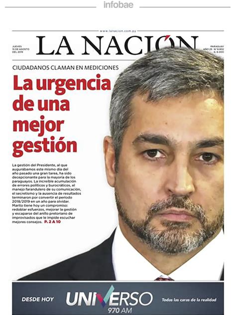 la nacion paraguay 15 de agosto de 2019 infobae