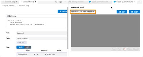 soql builder salesforce for vscode