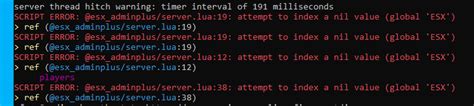 error attempt to index a nil value global esx es esx cfx re