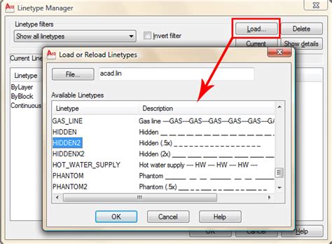 autocad linetypes and linetype scale cad cam engineering worldwide