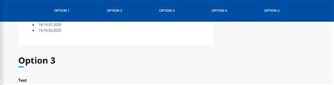 32 highlight selected menu item css javascript modern