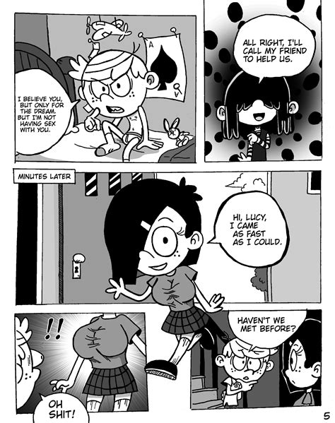 post 4146175 comic lincoln loud lucy loud shy qt the loud house