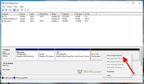 windows 10 how to create delete or resize partitions winbuzzer hot