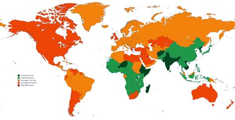 Obesity Rates Worldwide Vivid Maps