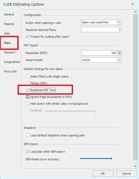 vector plans with unreadable text buildsoft support