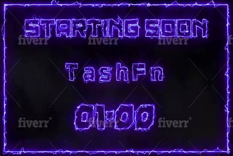 create countdown for gaming stream live by effect3creative